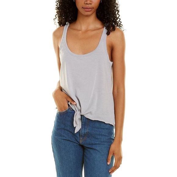 Chaser | Tops | Chaser Womens Tiefront Scoop Neck Tank | Poshmark